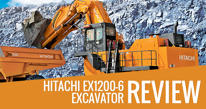 Hitachi EX1200-6 Excavator Review & Full Specs | iseekplant